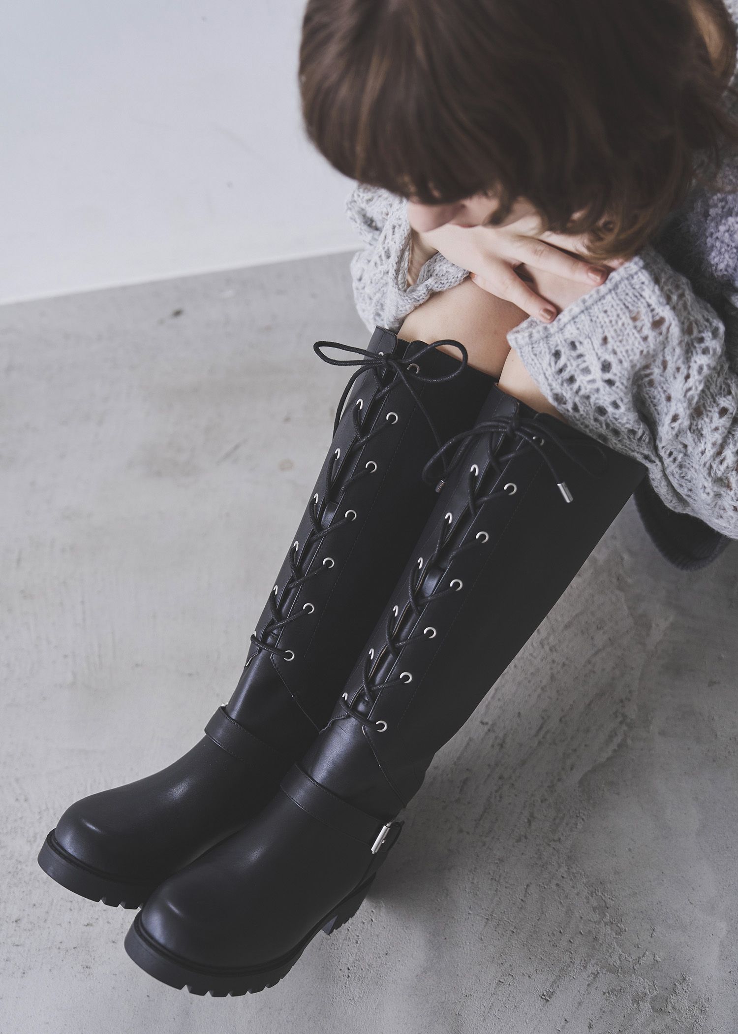 WILLFULLY official web store（ウィルフリーコウシキツウハン）商品詳細ページ / lace up belt ...